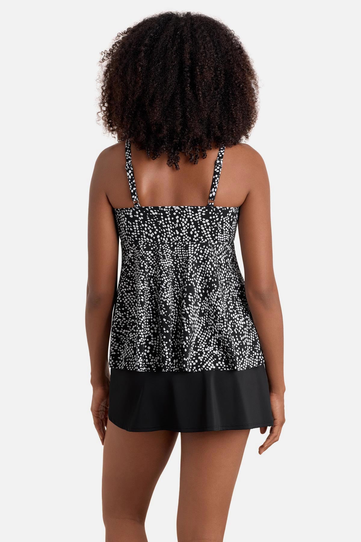 Shape Solver V-Neck Tankini Top Pebble Beach – Longitude Swim